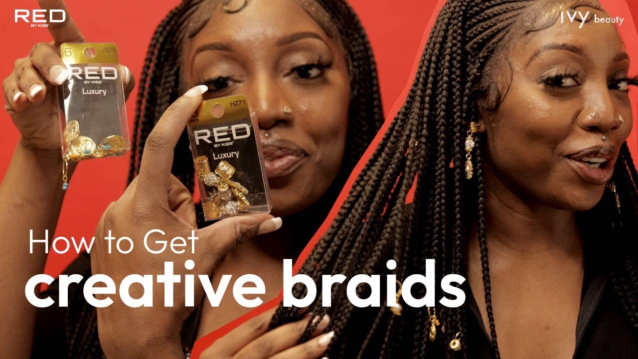 Get creative with your braids using RED by Kiss Braid Charm: Step-by ...