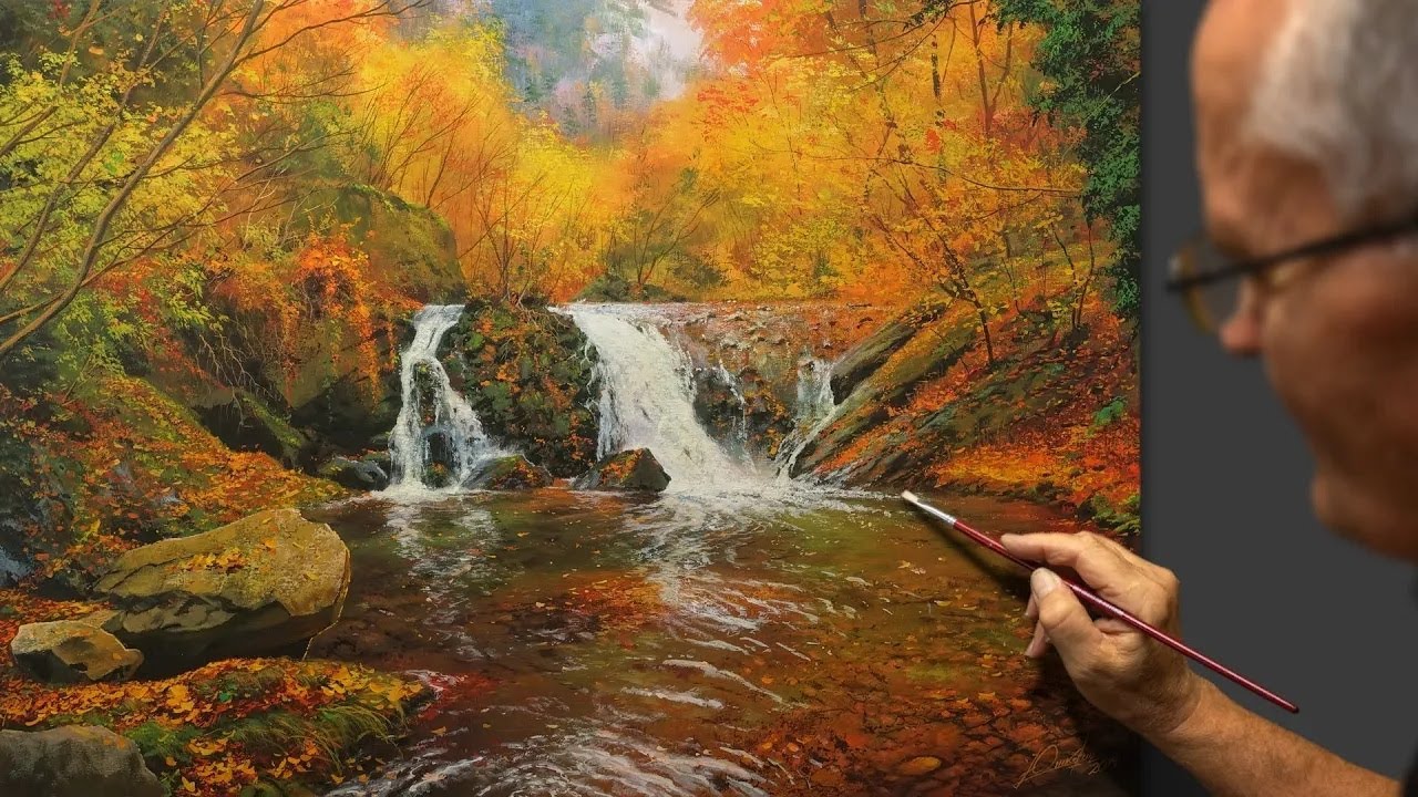 "Breath of autumn" Autumn landscape. Artist. Victor Yushkevich. #149 ...