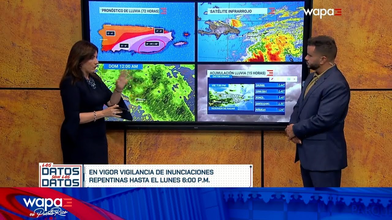 Ada Monzón analiza panorama de lluvias para el fin de semana | LDSD ...