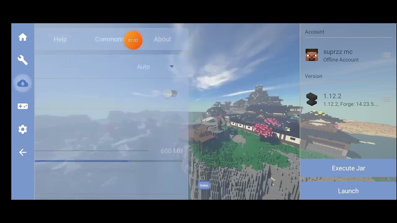 link download fcl(fold craft launcher) - YouTube