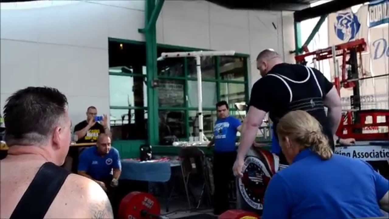 George Leeman 909.4lb All Time Raw American Deadlift Record! - YouTube