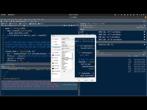 Customizing Rstudio's Appearance - YouTube