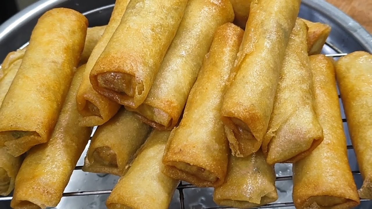 How To Make Taro Spring Roll - Easy to make Spring Roll Recipe - YouTube