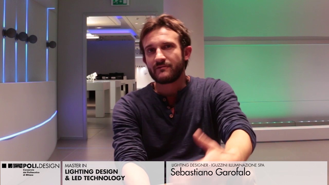 [Lighting Design & Led Technology] Student interview - Sebastiano ...