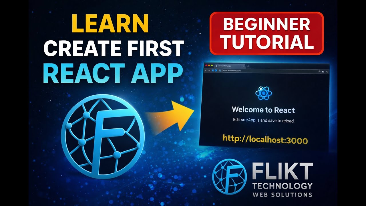 First React App | Flikt Technology Web Solution | Create Your First ...