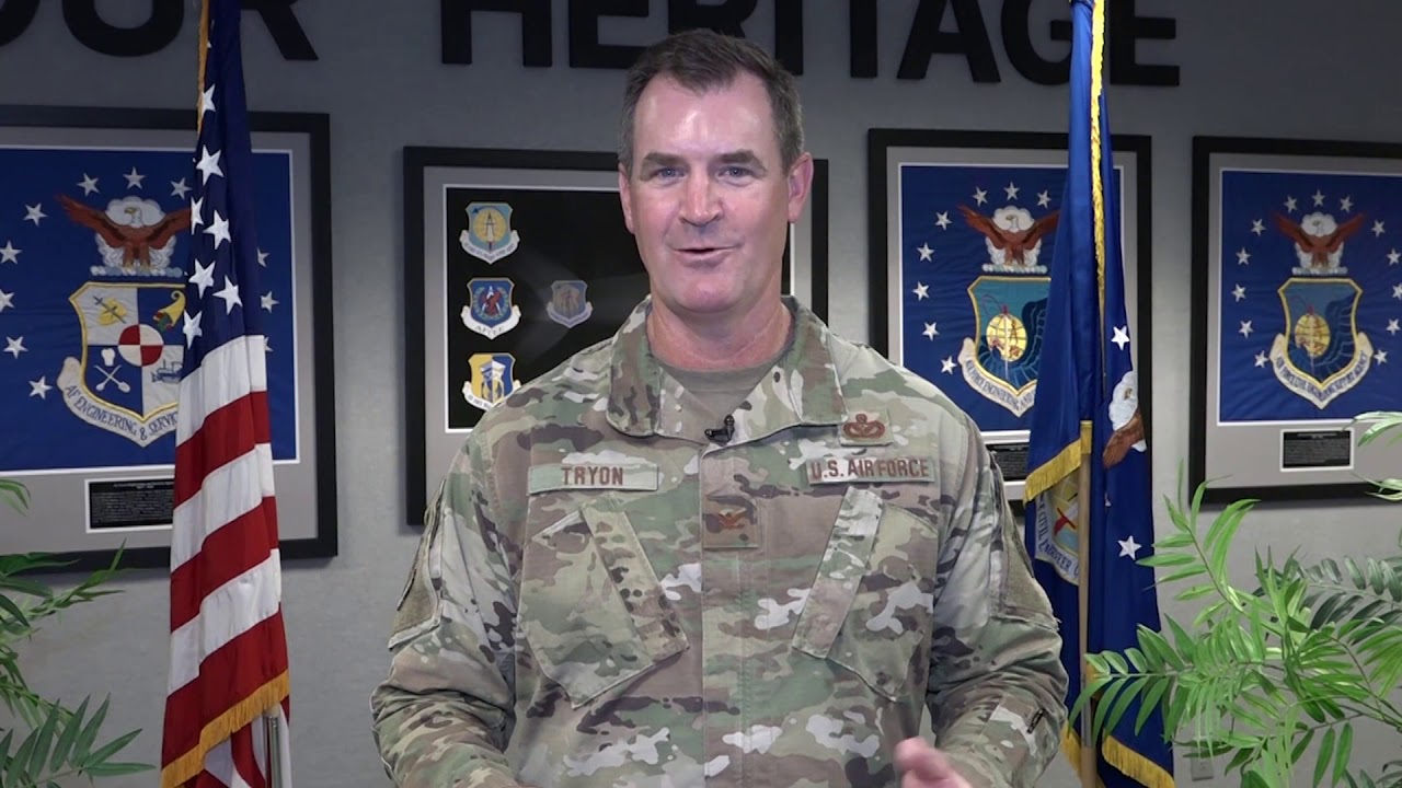 Col John Tryon, AFCEC Commander, Det 1, 'Virtual' All-Call to AFCEC ...