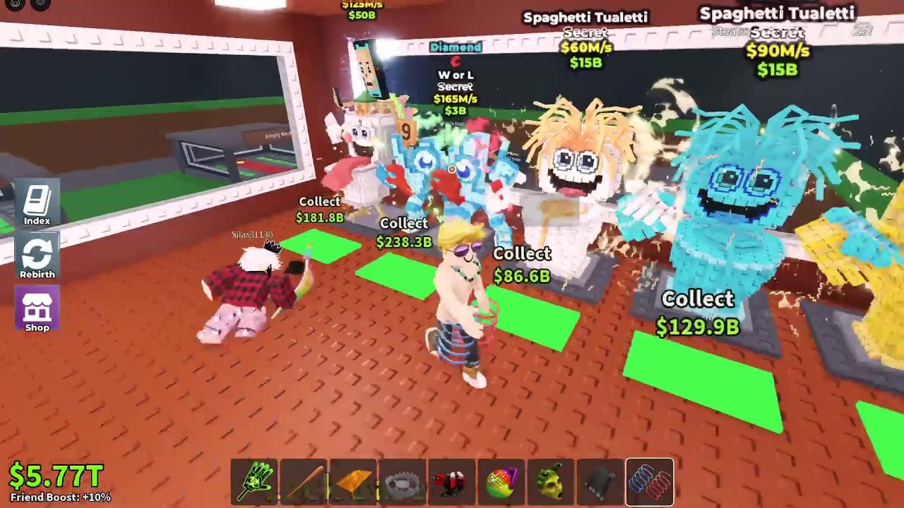 Traiding in SAB Roblox - YouTube