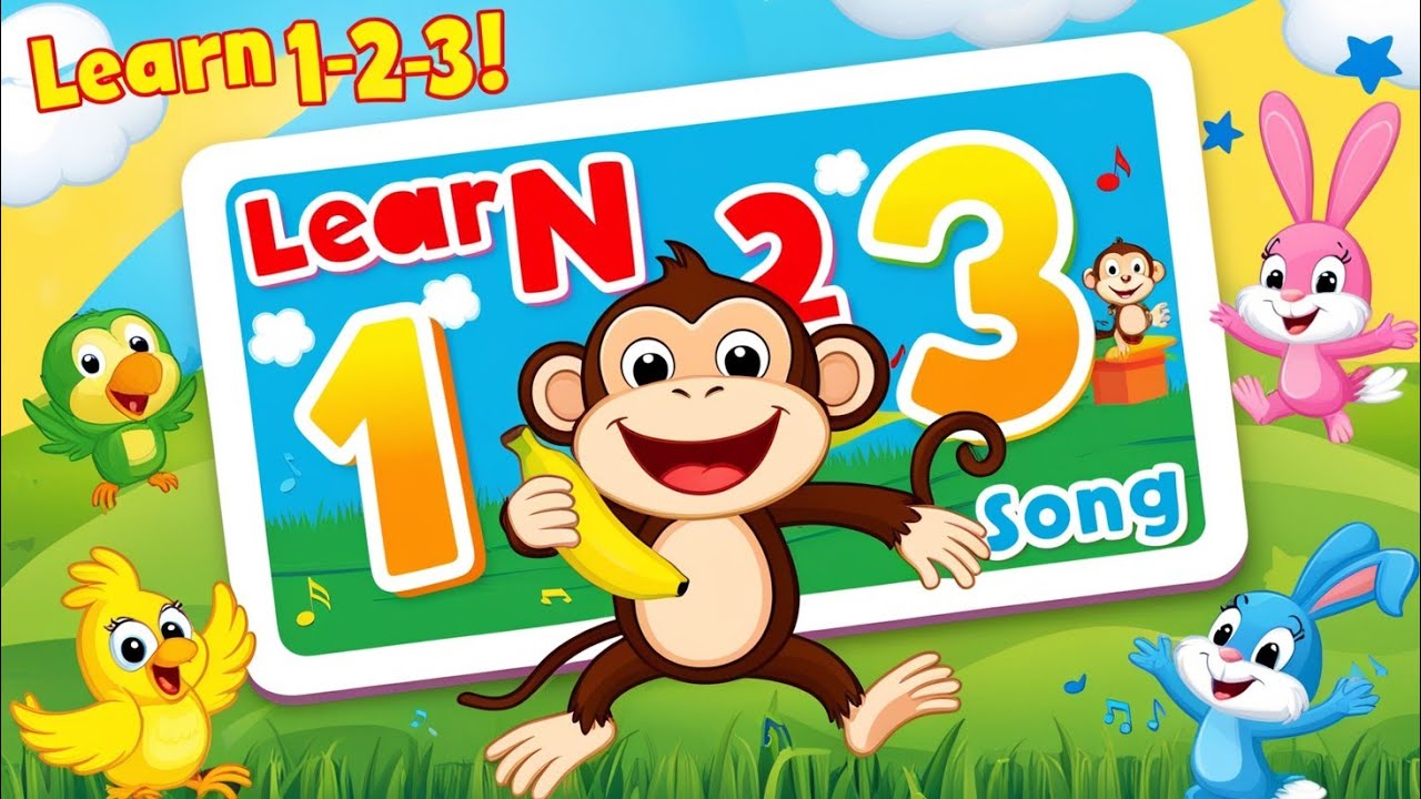 123 song | 123 Counting Song for Kids | Fun & Easy Number Learning for ...