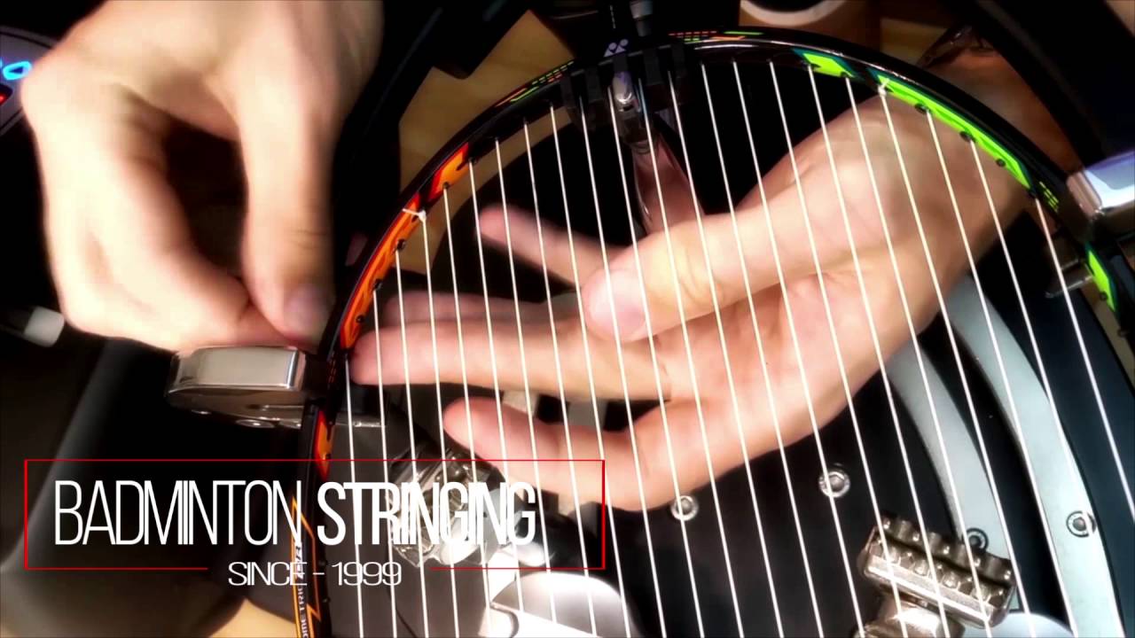 Racket stringing promo - YouTube