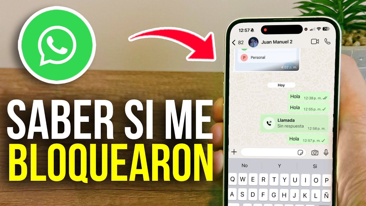 Como SABER si me BLOQUEARON en Whatsapp - Paso a Paso - YouTube