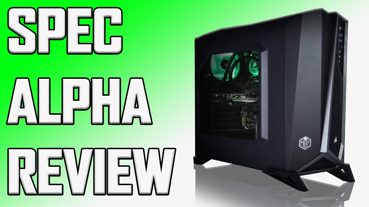 Corsair Spec ALPHA Review/Overview! - YouTube