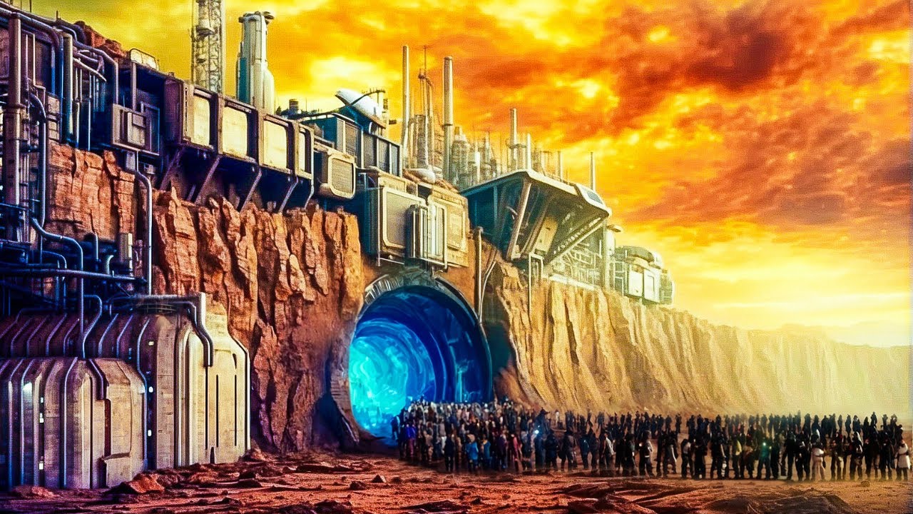 In 2098 Humanity Terraform Mars And Create Farms Run By AI Robots - YouTube