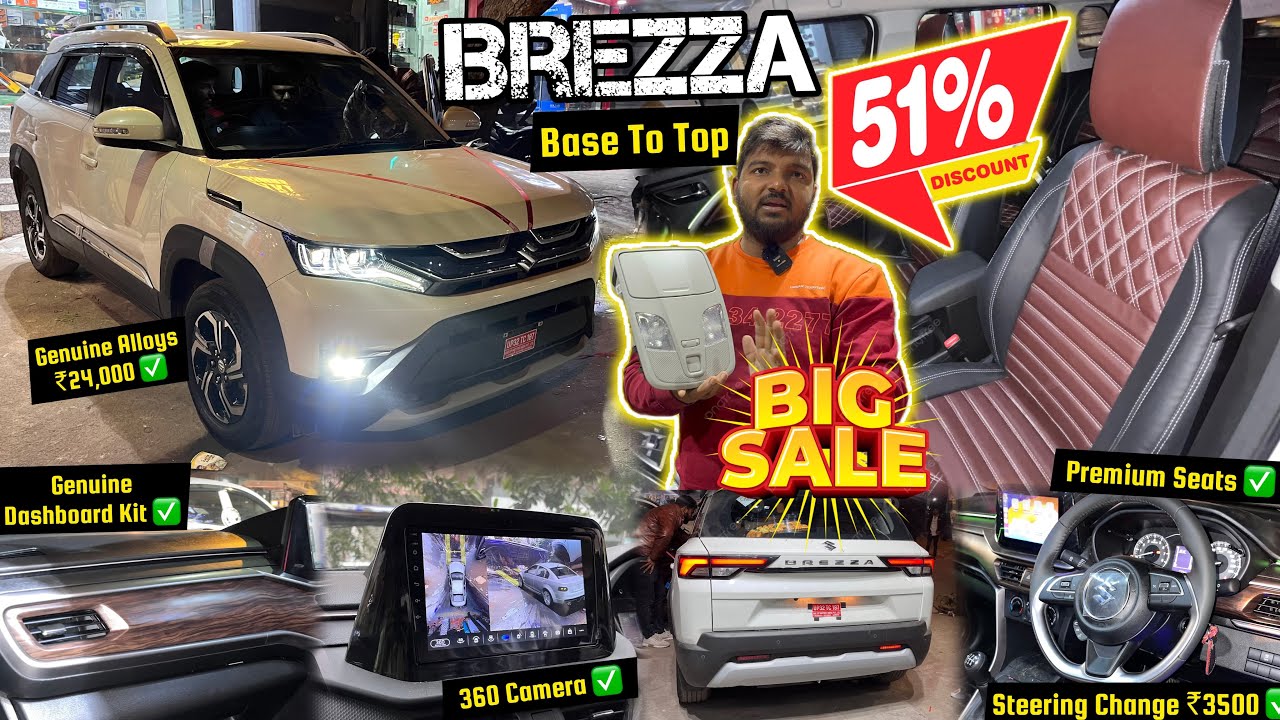 Brezza Base To Top Modification With Price Brezza Lxi Base Model ...