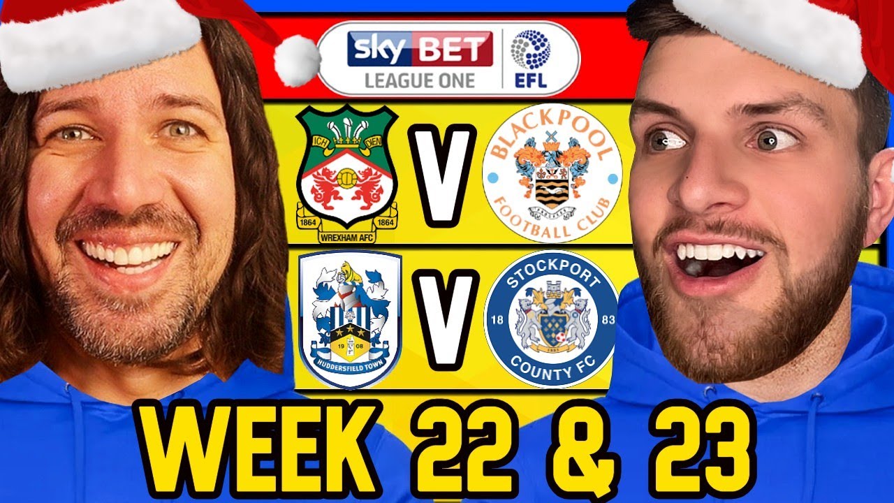 LEAGUE 1 WEEK 22 & 23 PREDICTIONS - YouTube