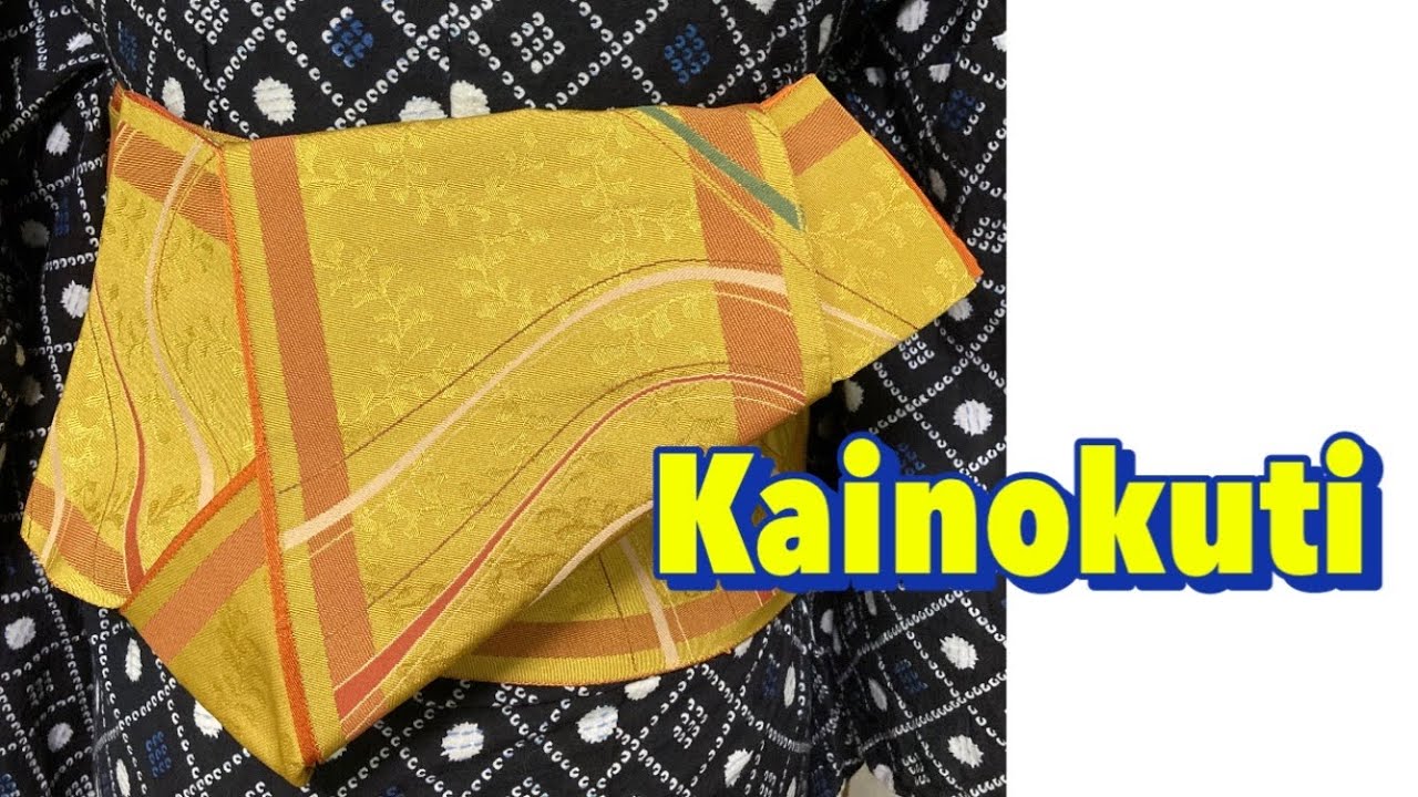 How to tie Kainokuti. - YouTube