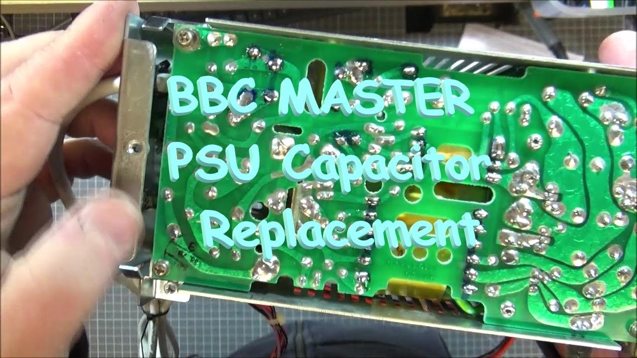 BBC Master 128k PSU Cap Replacement - YouTube