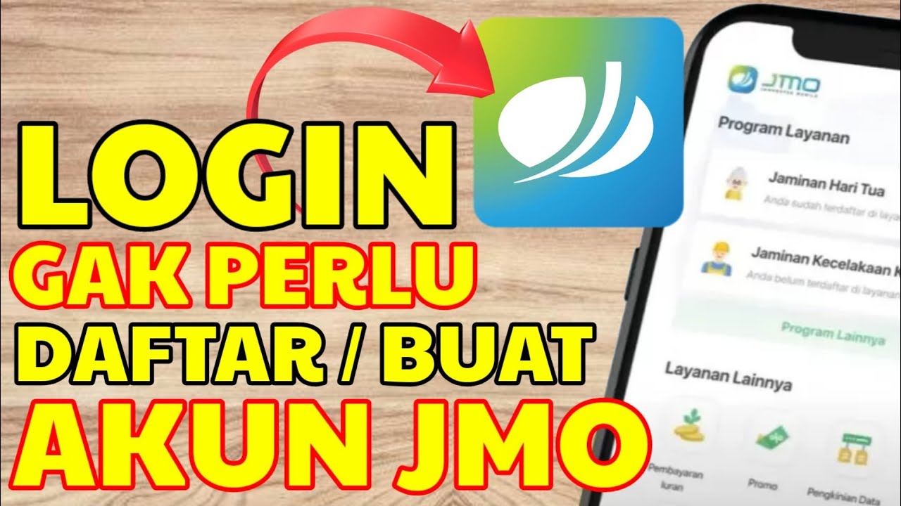 LOGIN JMO Jamsostek Mobile TANPA DAFTAR/BUAT AKUN TERLEBIH DAHULU - YouTube