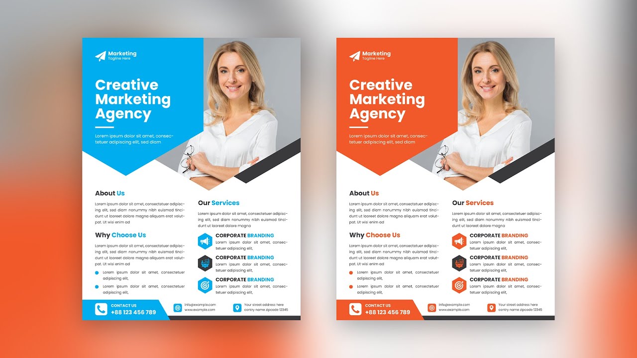 Flyer Design Tutorial 2025 Create a Professional Flyer Step by Step ...