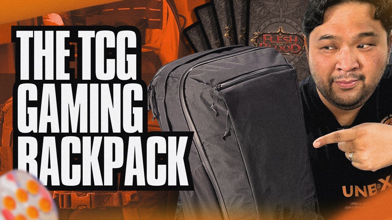 TCG GEAR: The TCG Backpack and the PortaScroll V2.0! - YouTube