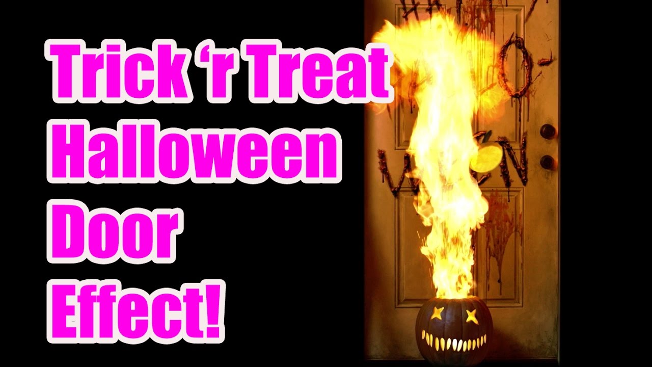 Amazing Halloween Door Illusion - Trick 'r Treat Test - AtmosFearFX ...