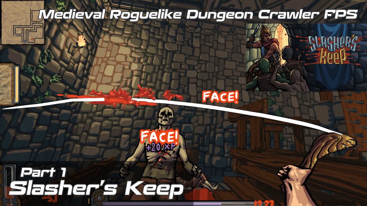 Slasher's Keep | Medieval D&D Roguelike Dungeon Crawler FPS | Part 1 - YouTube