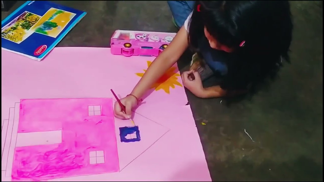Easy drawing for children || drawing for begginers,UKG, Lkg, Nursery ...