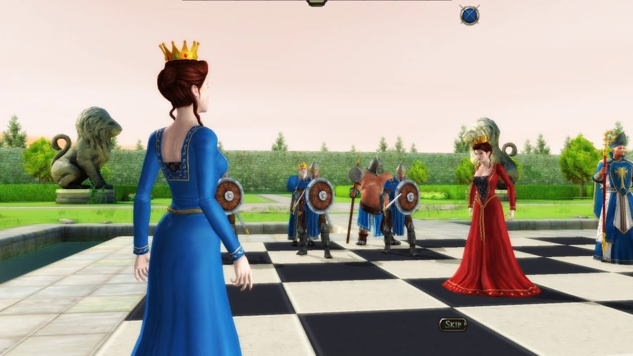 4K Battle Chess Game of Kings BR Gameplay I Queen vs Queen - YouTube