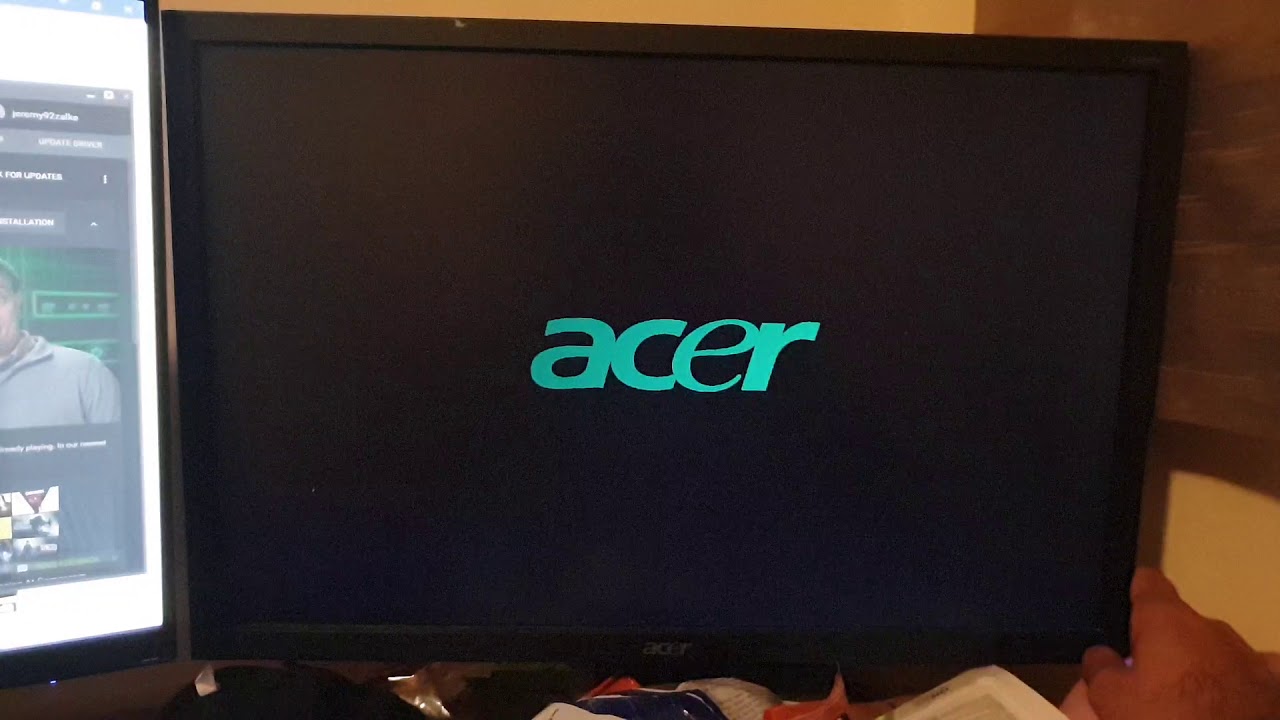 Monitor tech help - YouTube