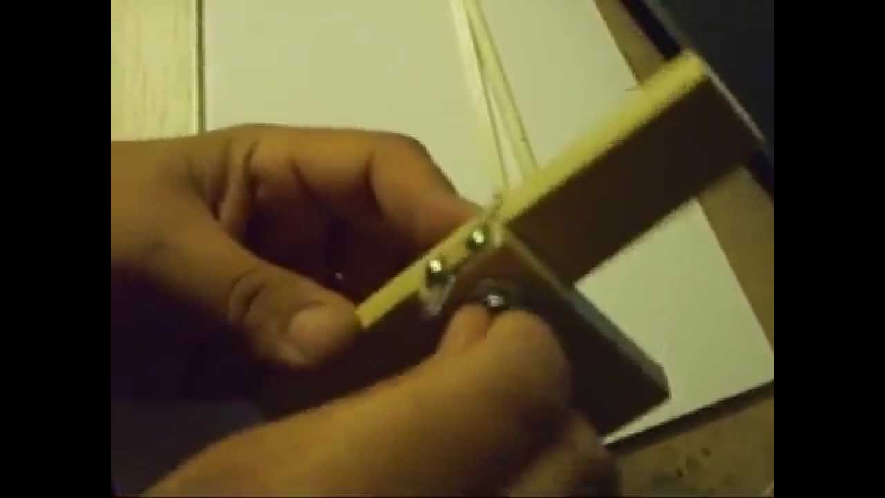 cortador madera balsa (homemade balsa strips cutter) - YouTube