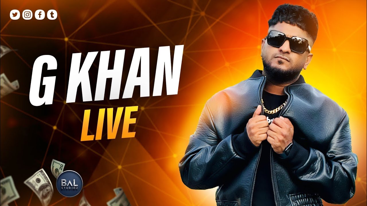 G Khan New Song | Punjabi Song | Live Show |Bal Studioz - YouTube