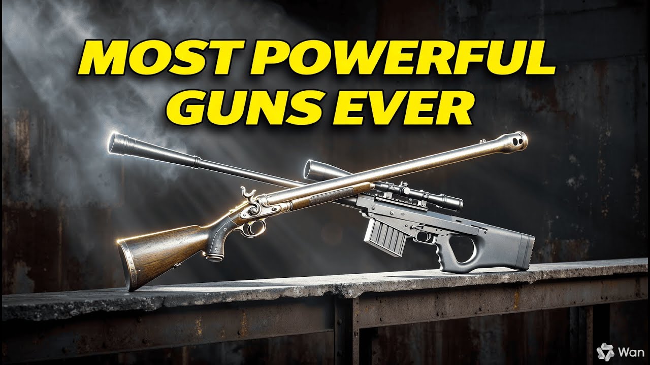 The Most Powerful Guns in History: From Punt Guns to Super Rifles - YouTube