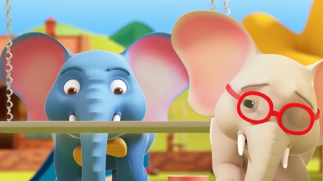 Ek Mota Hathi, एक मोटा हाथी , Hindi Rhyme and Kids Song - YouTube