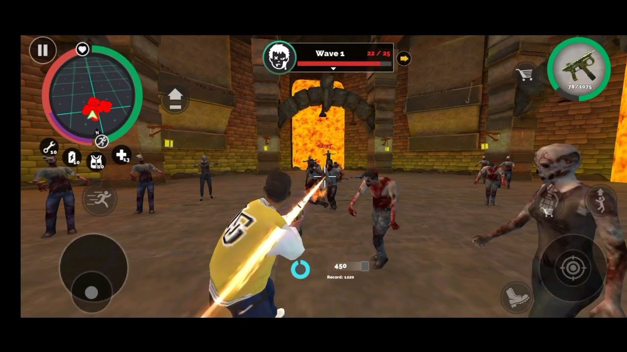 Vegas Crime Simulator Zombie Waves - YouTube