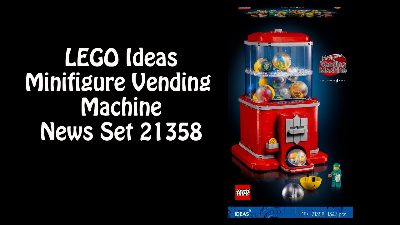 LEGO Minifigure Vending Machine (Ideas Set 21358) - Klemmbausteinlyrik ...