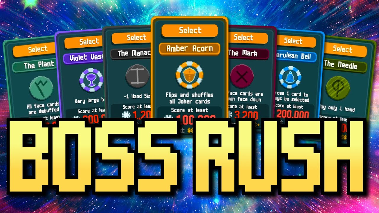 Balatro But Everything Is A Boss - Balatro Boss Rush - YouTube