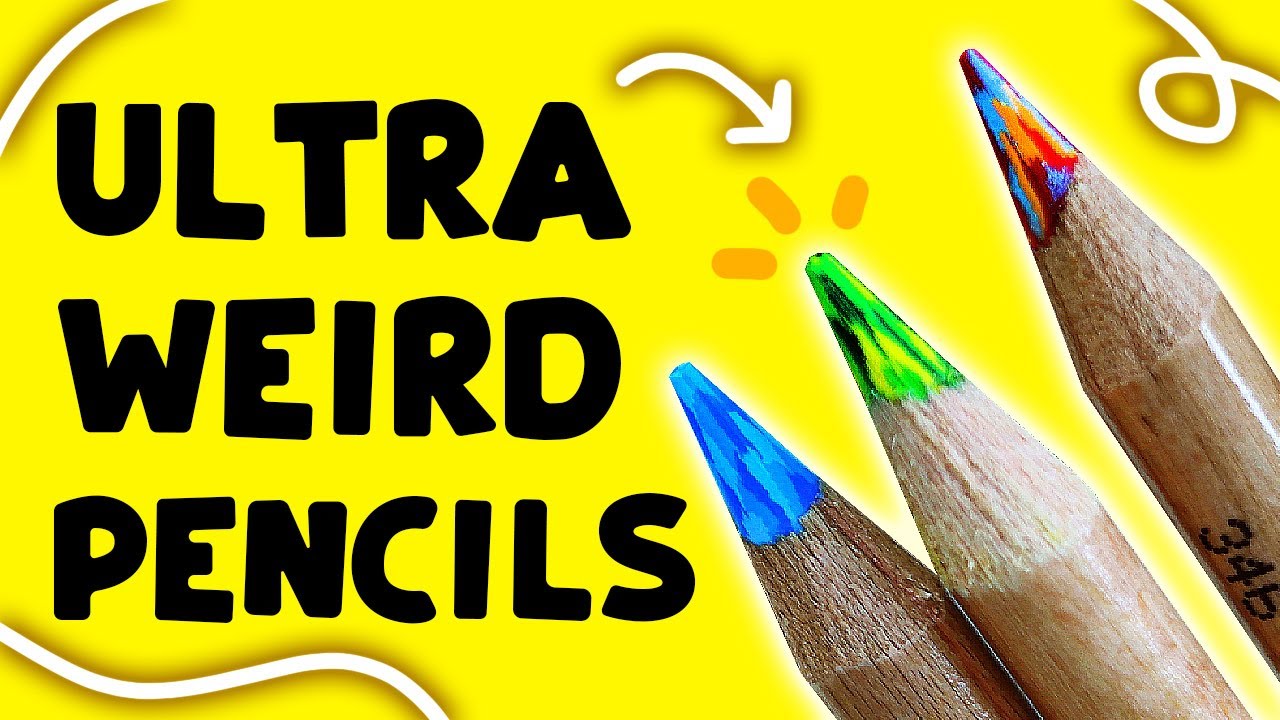 STRANGE MULTICOLORED PENCILS?! // Paletteful Packs Unboxing - YouTube