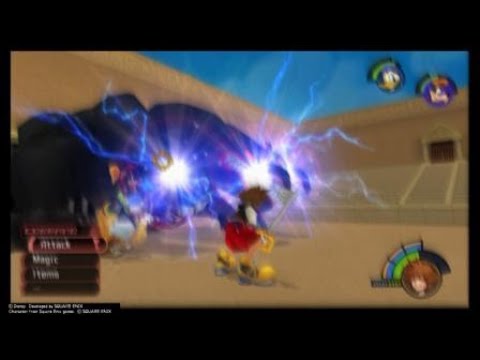 Kingdom Hearts: Cerberus Battle - YouTube