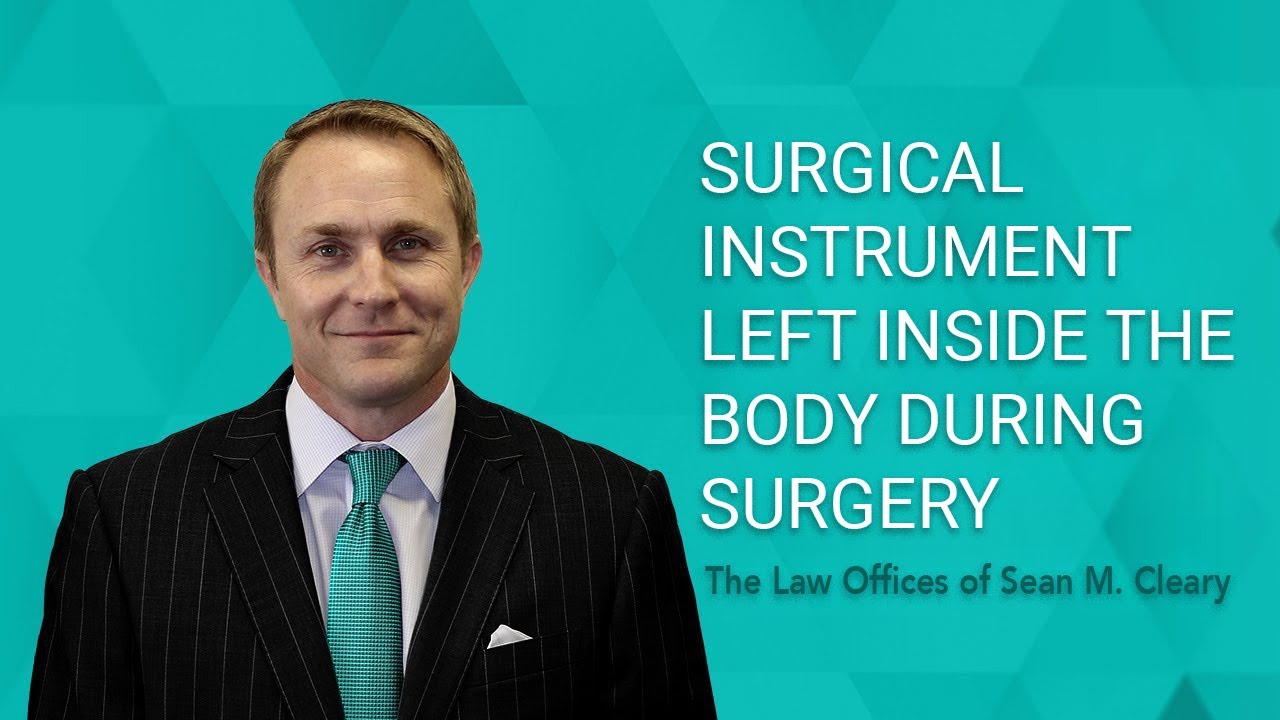 Surgical Instruments Left Inside the Body During Surgery | seanclearypa ...