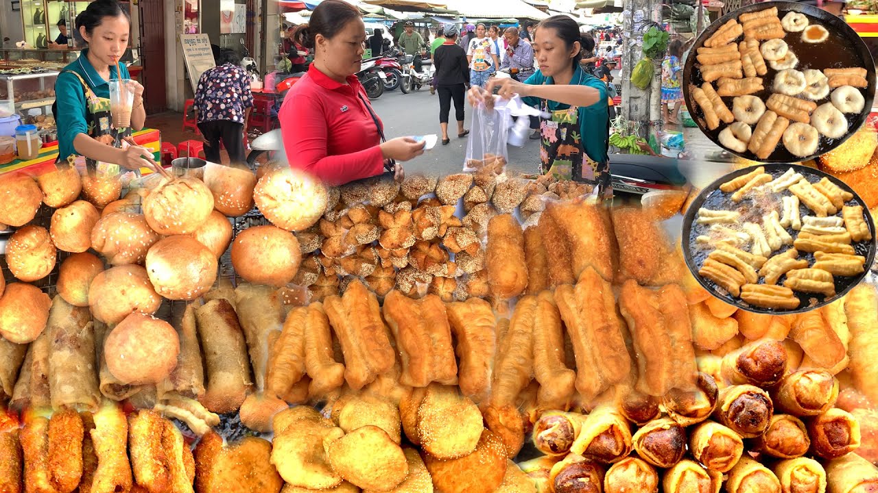 Fantastic Cambodian Walking Tour 2024 @ Beoung Prolit Market, Street ...