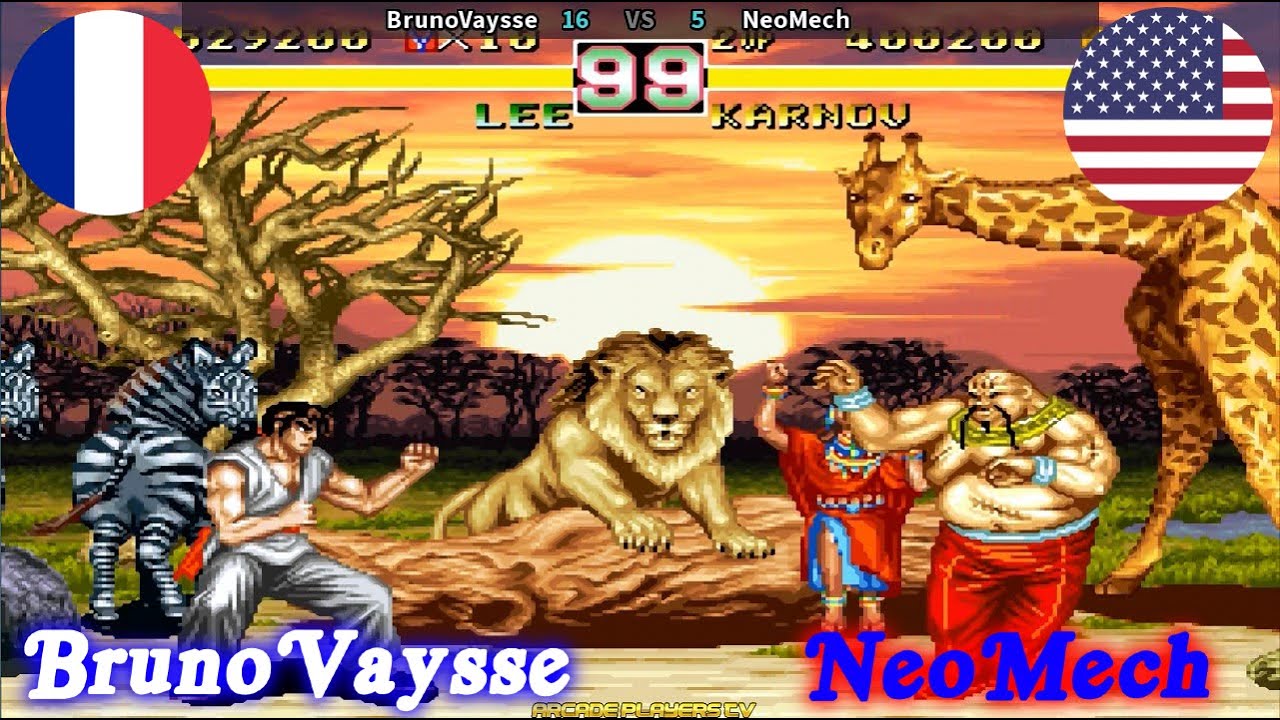 Karnov's Revenge カルノフの復讐 BrunoVaysse (France) vs NeoMech (Usa) - YouTube