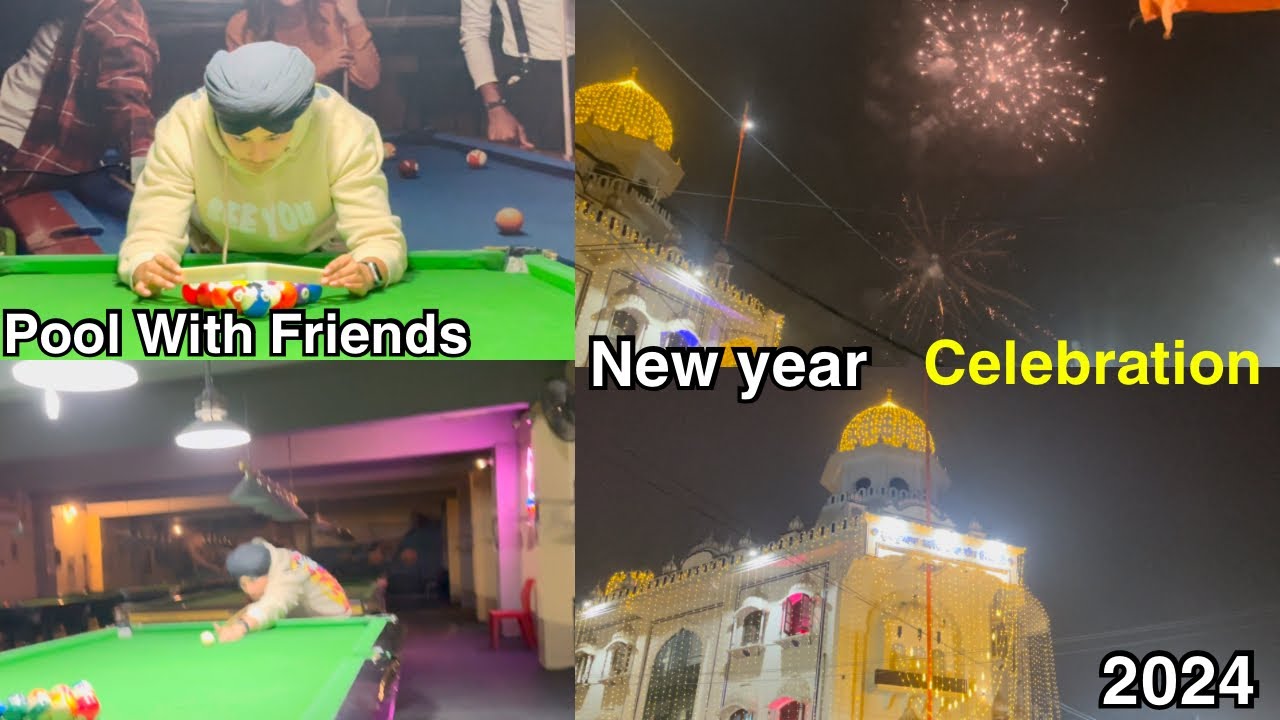New year Celebration 🥳 *Pool With Friends *2024 - YouTube