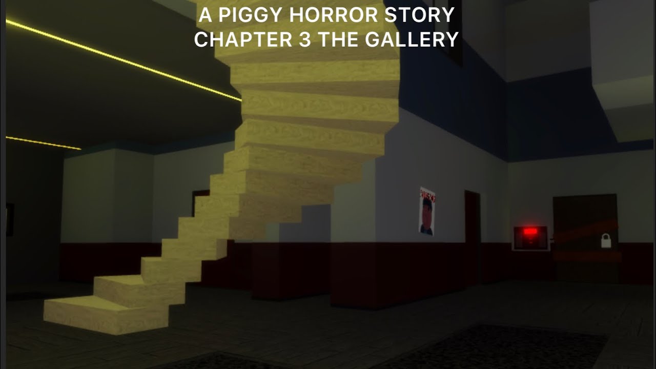 A PIGGY HORROR STORY CHAPTER 3 THE GALLERY - YouTube