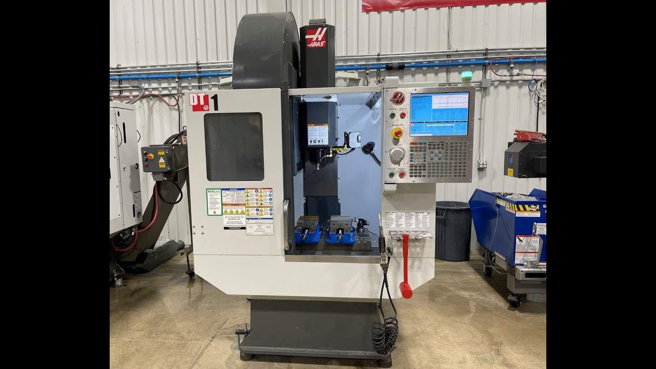 2011 Haas DT-1 with 12,000 RPM - YouTube