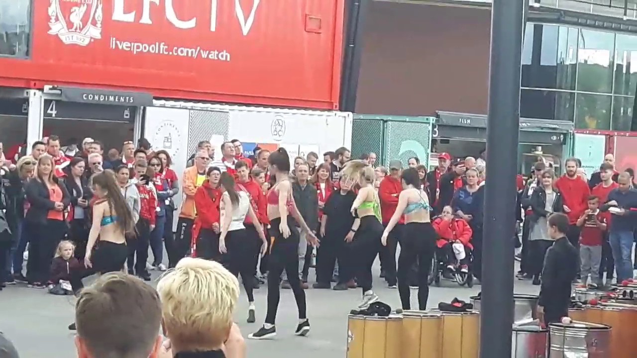Mersey girls (aka just us) BGT performance at Anfield - YouTube