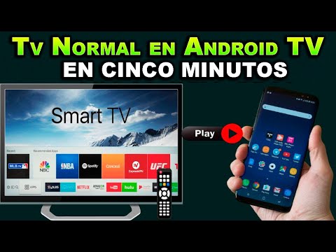 CÓMO CONVERTIR UN TV NORMAL EN SMART CON ANDROID TV