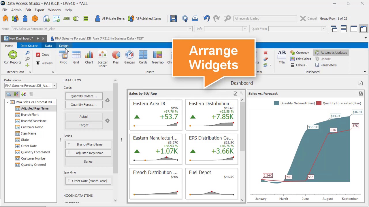 ReportsNow - DAS™: Powerful JDE dashboard - YouTube