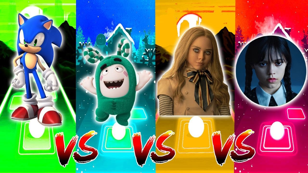 SONIC 🆚 ZEE 🆚 M3GAN 🆚 WEDNESDAY ADDAMS - YouTube