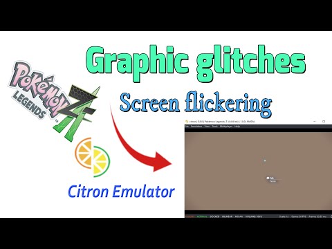 Citron Emulator | How to fix Graphic glitches / Screen flickering in Pokemon Legends Z-A