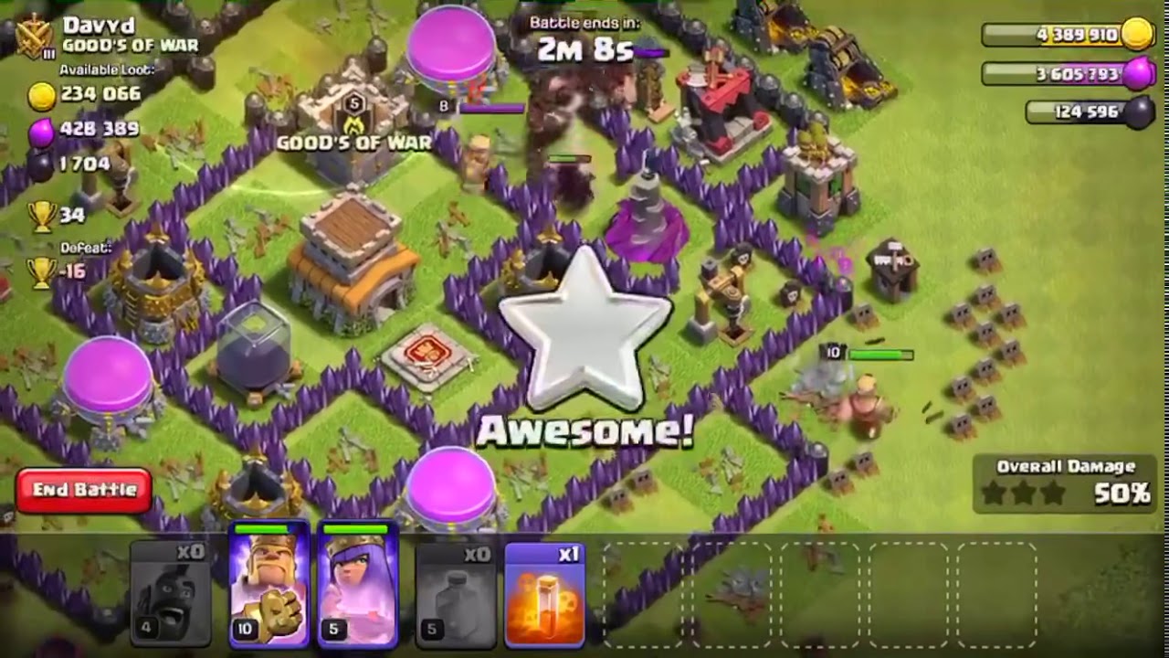 Coc 3 star ez - YouTube