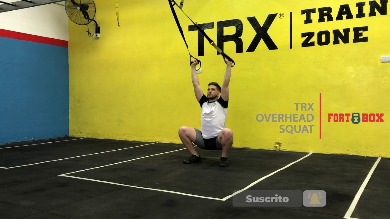 TRX OVERHEAD SQUAT / FORT X BOX / - YouTube